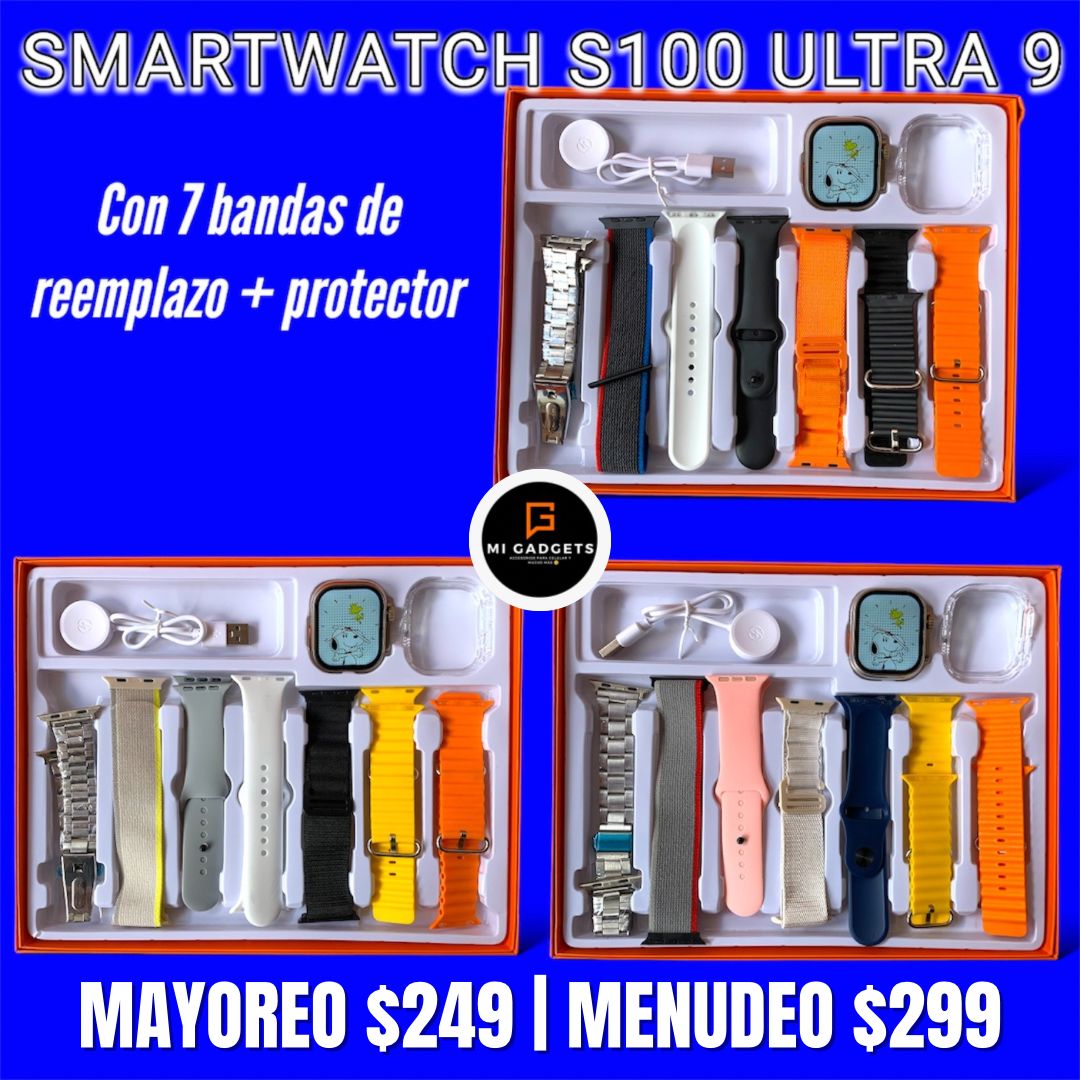Smartwatch S100 Ultra – MIGADGET.MX