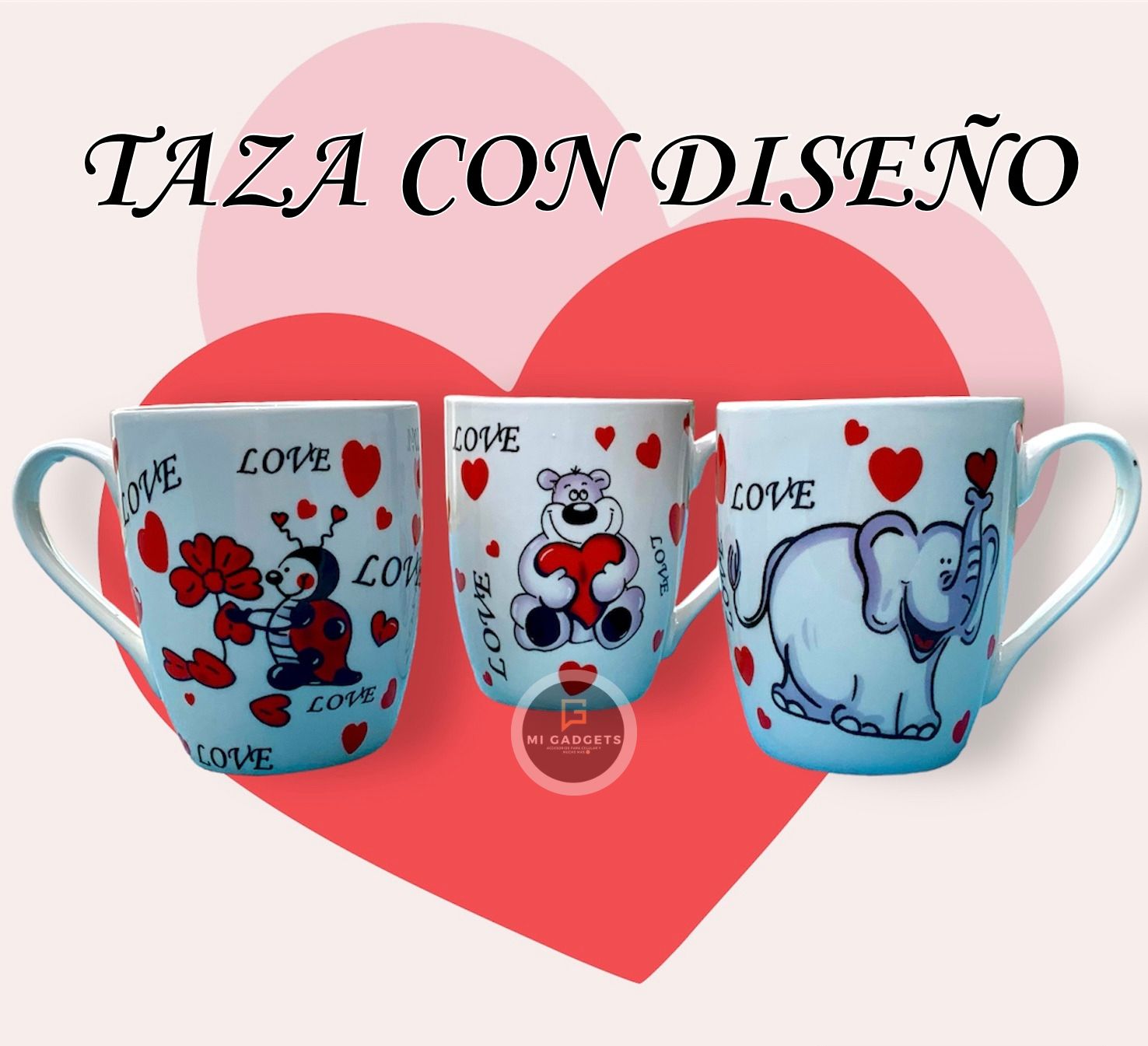 Taza Con Diseños | MIGADGET.MX