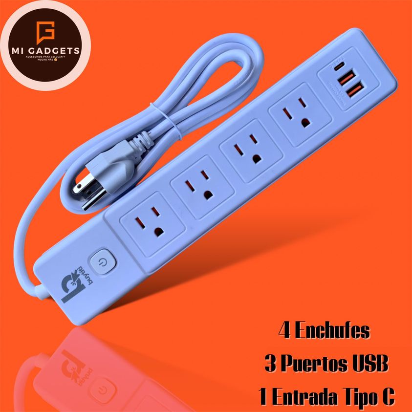 Barra Multicontacto MULTI-10 (ASOC) | MIGADGET.MX